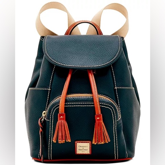 Dooney & Bourke | Bags | Dooney Bourke Pebble Leather Murphy Backpack ...